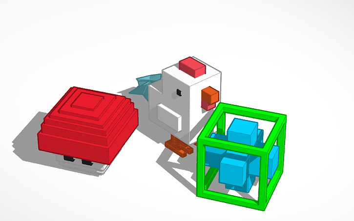 3d Design Characters Tinkercad