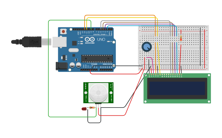 Circuit design Hand wash timer | Tinkercad