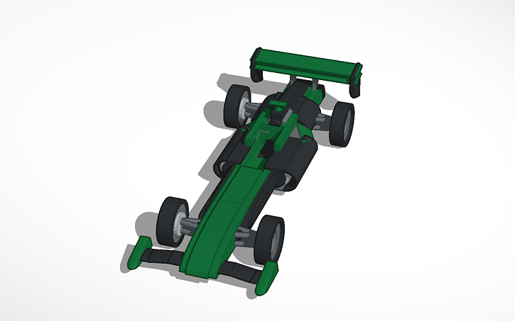 3D design Formula 1 Car #Formula1 - Tinkercad