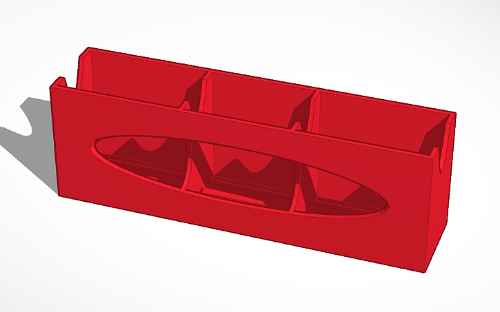 3D design Remote Holder - Tinkercad