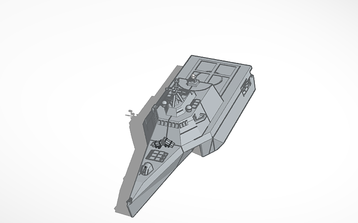 3D design USS Independence (LCS-2) - Tinkercad