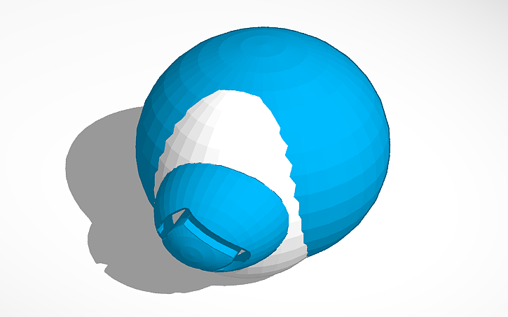3D design sphero - Tinkercad