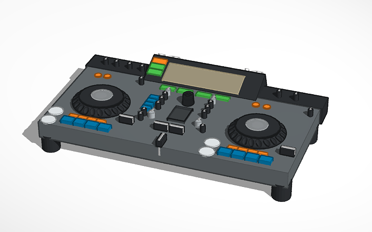 3D design DJ - Tinkercad