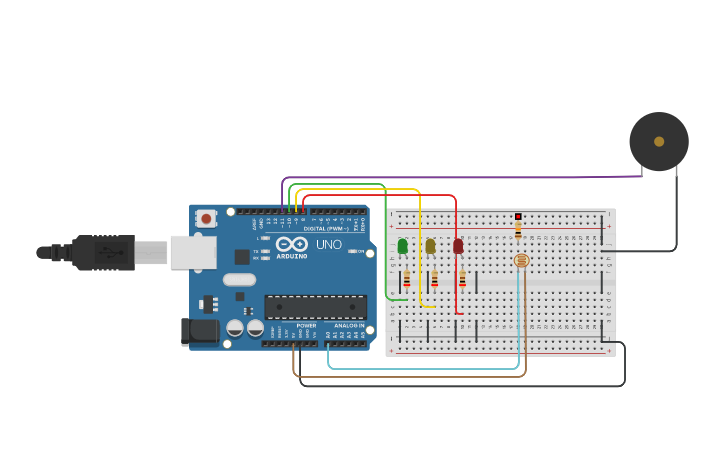 Circuit design Atividade 04 - Tinkercad