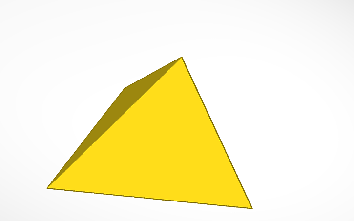 3D design The Impossible Pyramid - Tinkercad