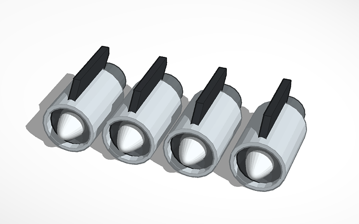 3D design TurboFan Jet Engines - Tinkercad