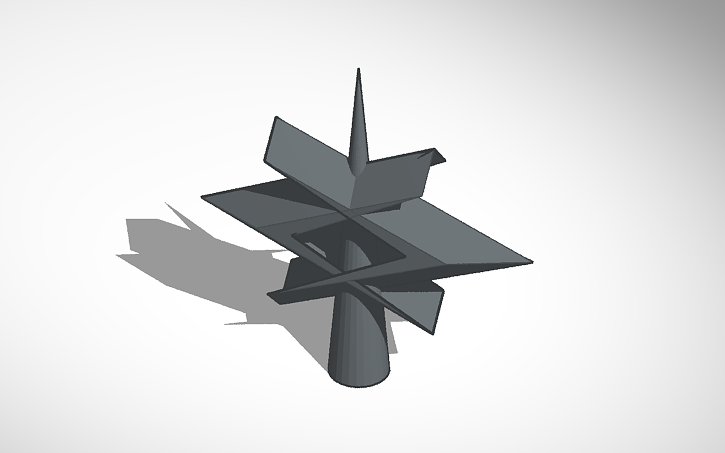 3D design complex logo - Tinkercad