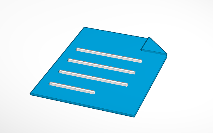 3D design The Offical USDR Lore Doc - Tinkercad