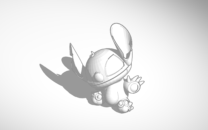 3d Design Copy Of Stich Tinkercad