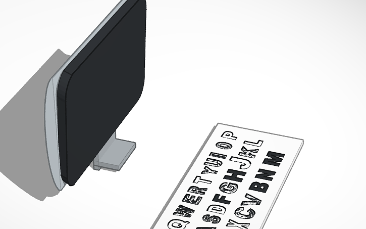 3D design Emma's Desktop - Tinkercad