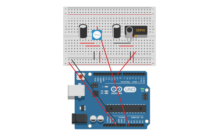 Circuit design Welcome to Arduino | Tinkercad