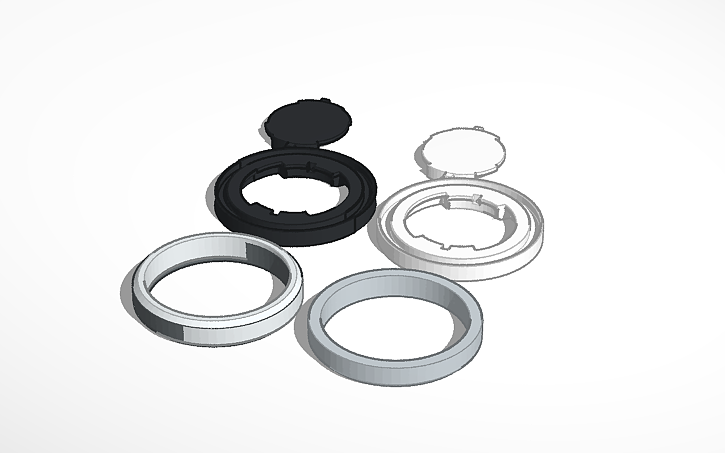 3D design drive dash template - Tinkercad