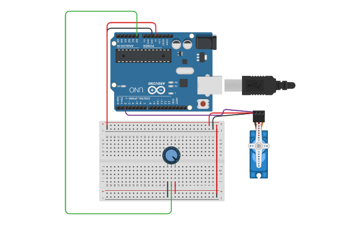 Circuit design Practice 5 U2 | Tinkercad