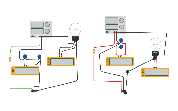 Circuit Design დავალება 4 Tinkercad
