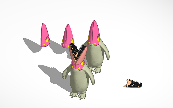 3D design Subnautica Pengwing - Tinkercad