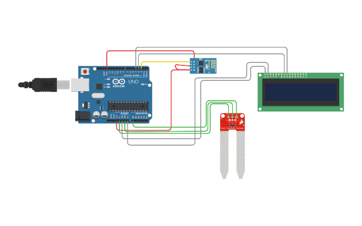 Circuit Design Copy Of Wifi Module Esp8266 Tinkercad