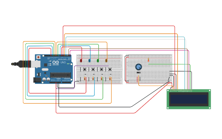 Circuit Design Whack A Mole Lcd Tinkercad