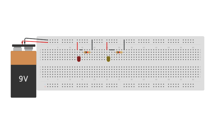 Circuit design Circuito Paralelo Denisse Tobar | Tinkercad