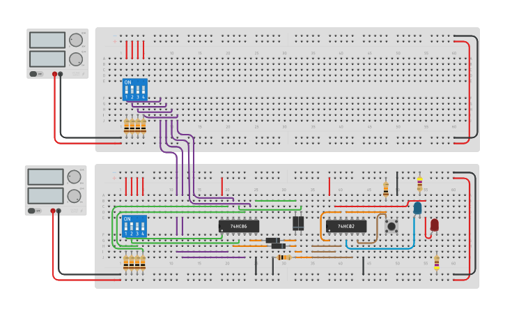 Circuit Design Activity 5 Digital Combination Lock Tinkercad
