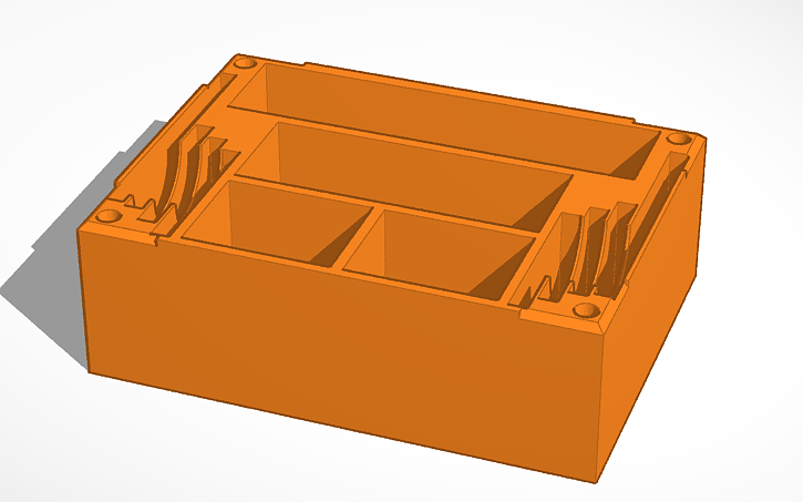 3D design Keyforge Big Box Deep Dish - Tinkercad