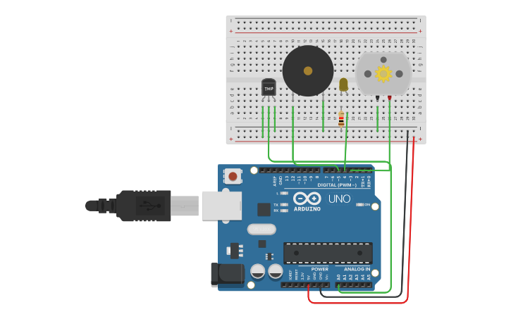 Circuit design Copy of Copy of TMP36 Temperature Sensor With Arduino ...
