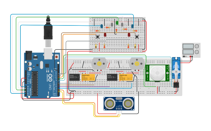 Circuit design PROYECTO ARDUINO FINAL | Tinkercad Circuit design PROYECTO ARDUINO FINAL | Tinkercad