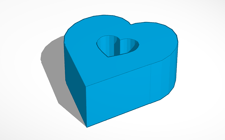3D design Heart | Tinkercad