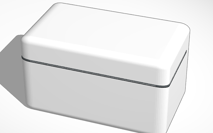 3D design Lunch Box - Tinkercad