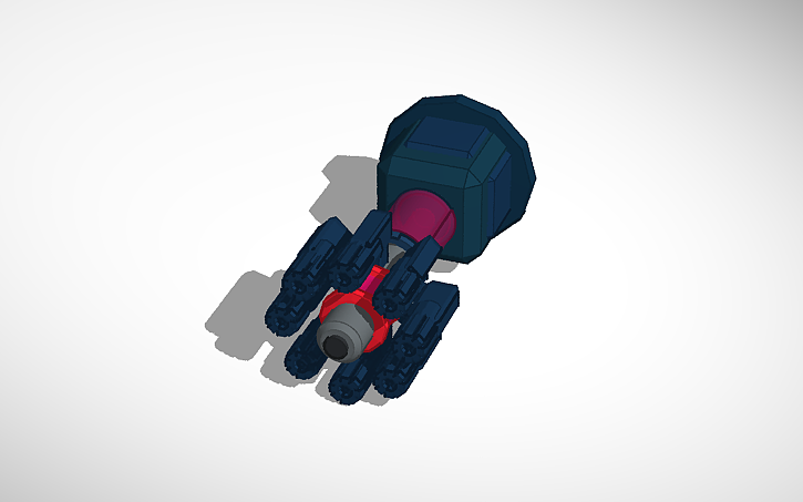 3D design Dark matter-singularity Tesla launcher WMD | Tinkercad