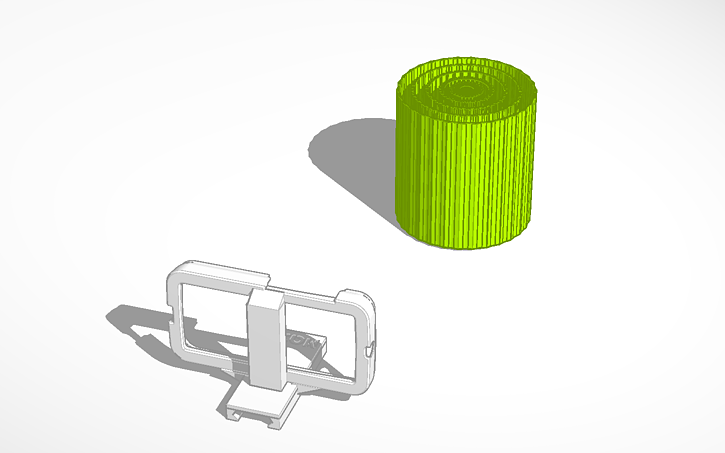 3D design Max's Phone Holder Python Hand Accessory | Tinkercad