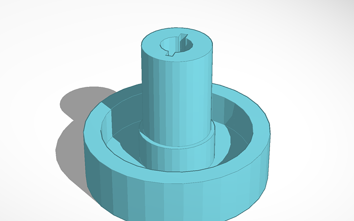 3D design Platen_Knob_IBM_Typewriter - Tinkercad