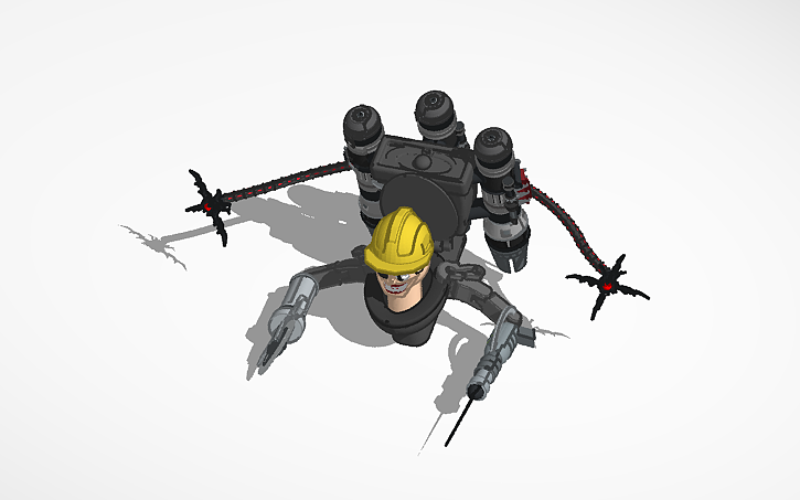 3D design Jetpack Engineer Toilet - Tinkercad