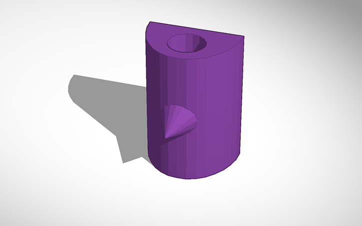 3D design Mini Fig Head - Tinkercad