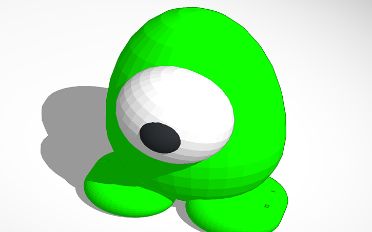 3D design Alien - Tinkercad