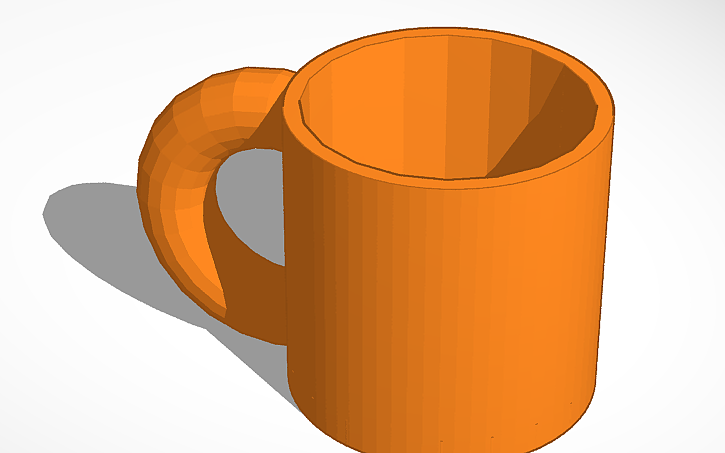 3D design Caneca - Tinkercad