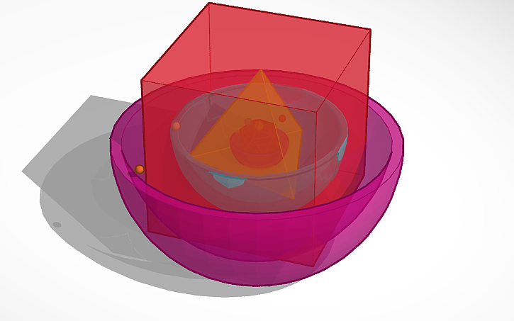 3D design Kepler's Model - Tinkercad