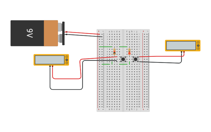 Circuit design EET1600_2B. | Tinkercad
