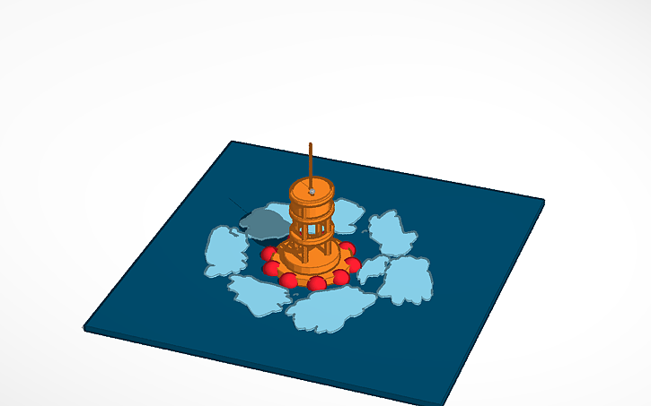 3D design buoy - Tinkercad