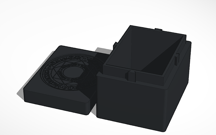 3D design Yu-Gi-Oh DeckBox | Tinkercad