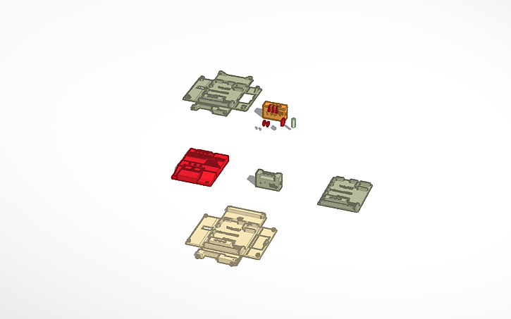 3D design WB_Base and Tube Holder | Tinkercad