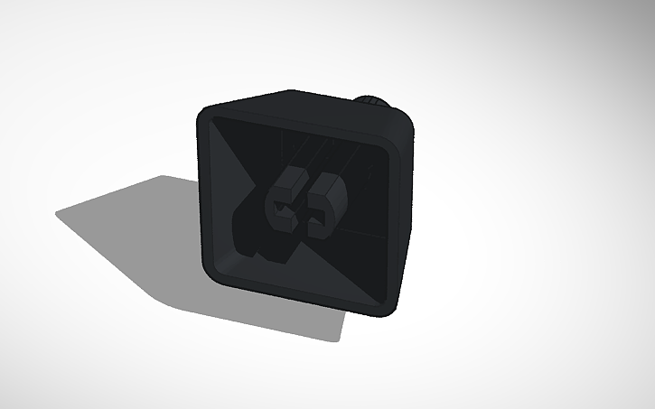 3D design Microphone keycap - Tinkercad