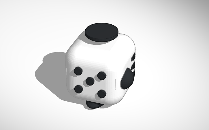 3d Design Fidget Cube Tinkercad