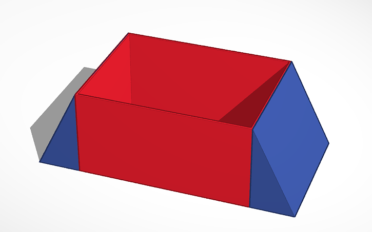 3D design wedge shape - Tinkercad