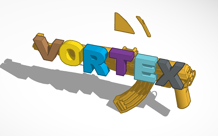 3D design strongtigers vortex 74u | Tinkercad
