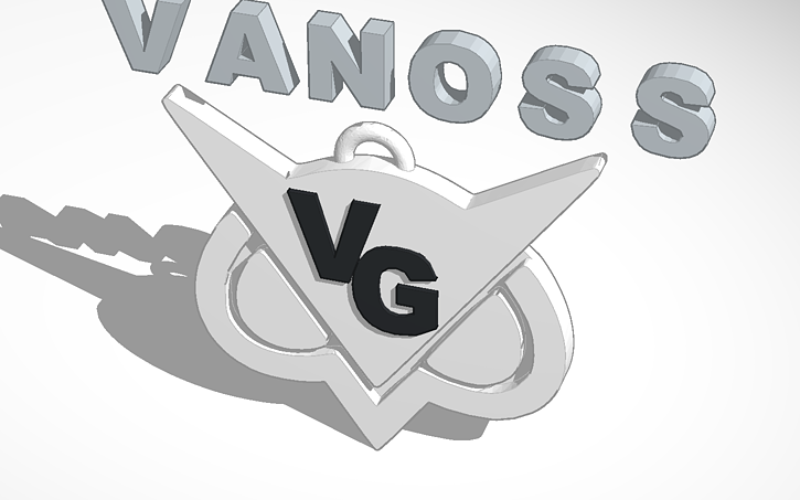3D design VANOSSGAMING in the house!!!! | Tinkercad