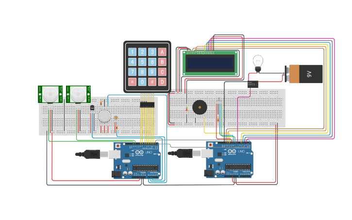Circuit design Trabalho IoT | Tinkercad