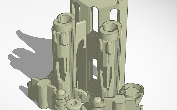 3D design candy-corn-launcher - Tinkercad