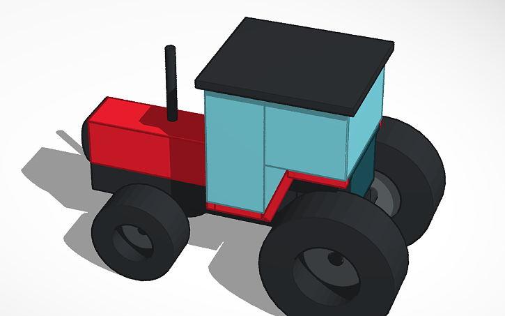 3D design Cbs carlow Tractor - Tinkercad