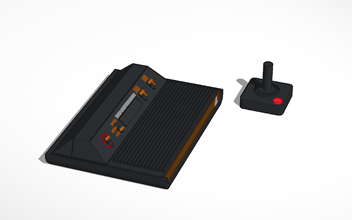 3D design Atari - Tinkercad