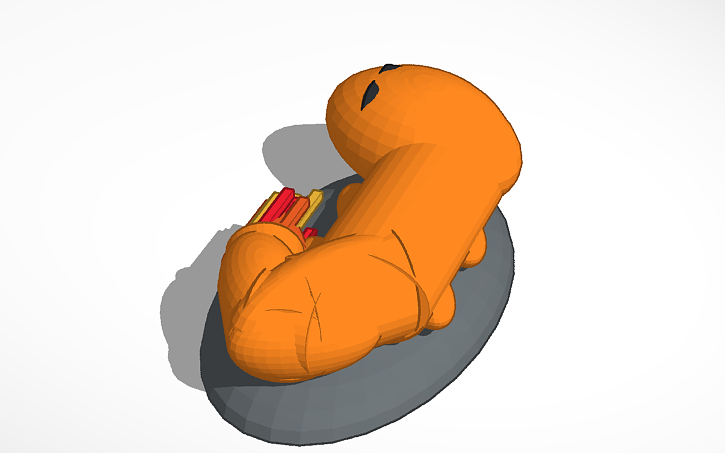 3D design Charmander | Tinkercad